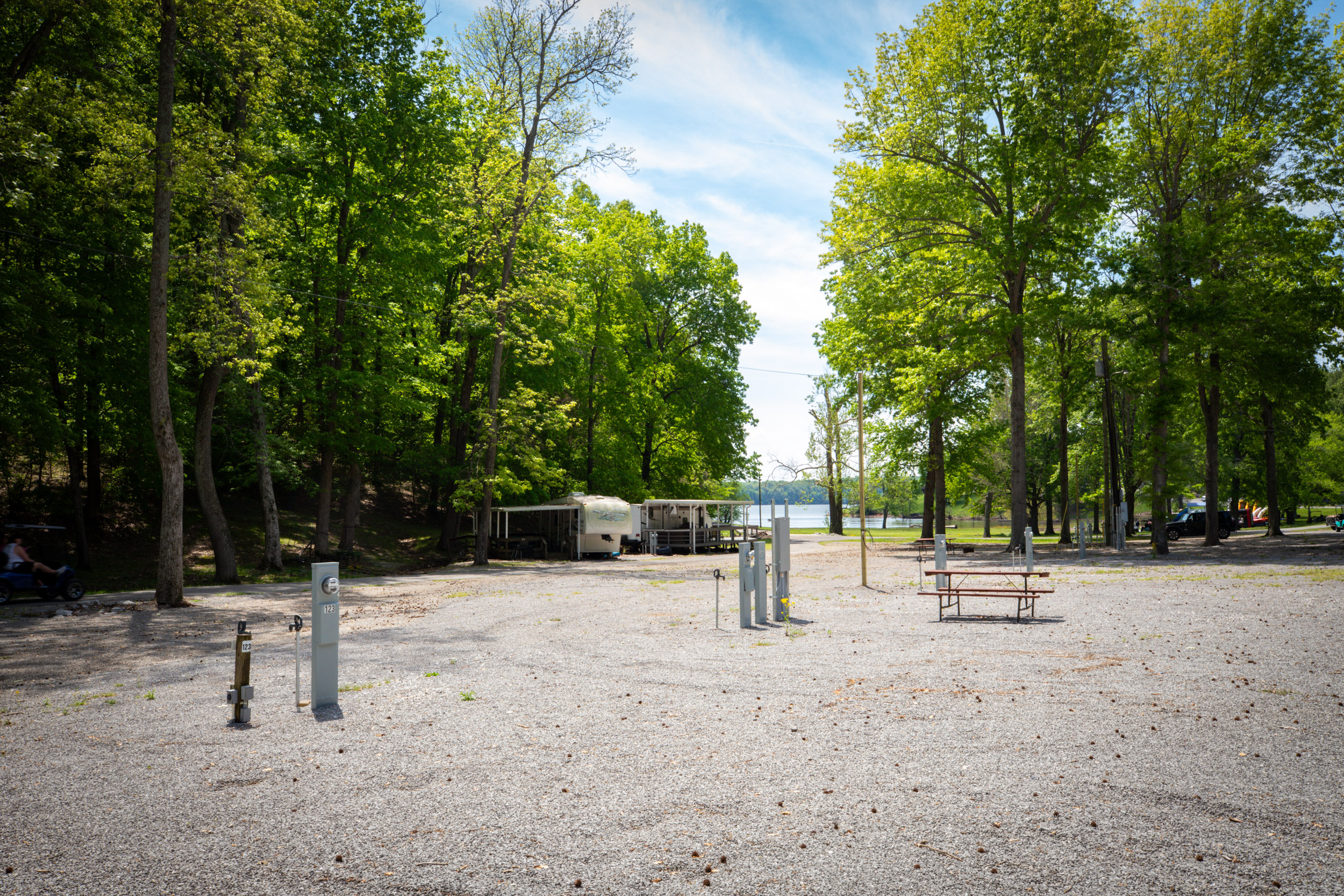 Water & Electric Back-In 30-Amp | Streamside RV Parks & Campground